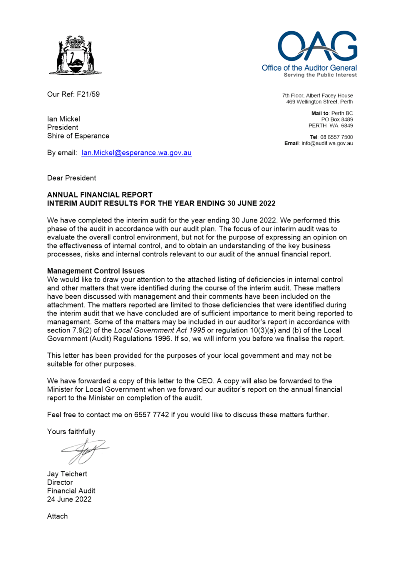 Minutes of Audit Committee - Tuesday, 26 July 2022